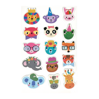 Stickiville Party Animals Stickers - OOLY