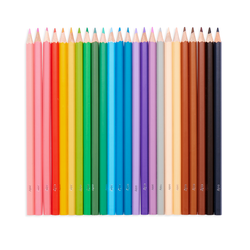 Color Together Colored Pencils - Set of 24 - OOLY