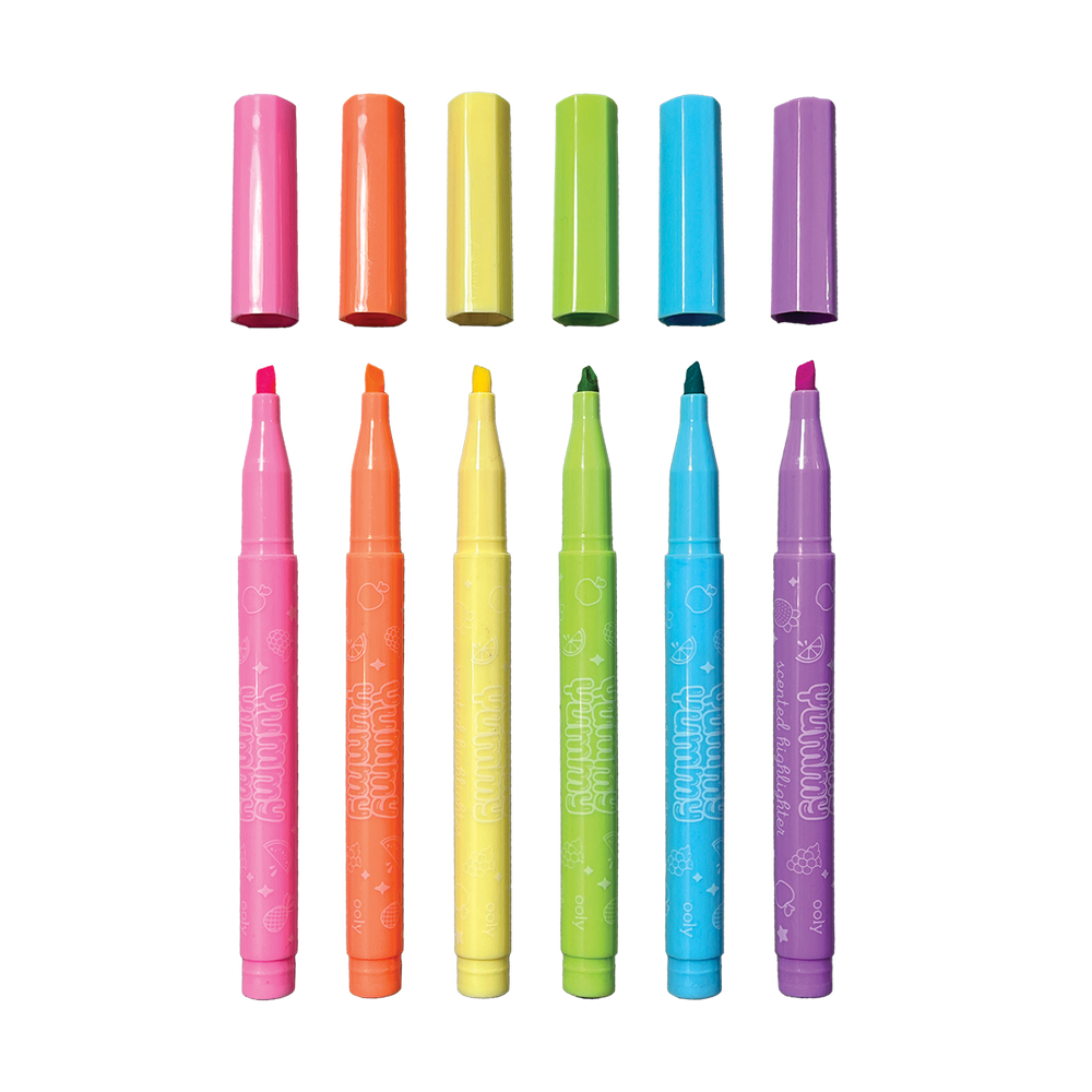 Yummy Yummy Scented Highlighters - Set of 6 - OOLY