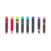 Color Write Fountain Pens Colored Ink Refills - Set of 8 - OOLY