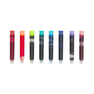 Color Write Fountain Pens Colored Ink Refills - Set of 8 - OOLY