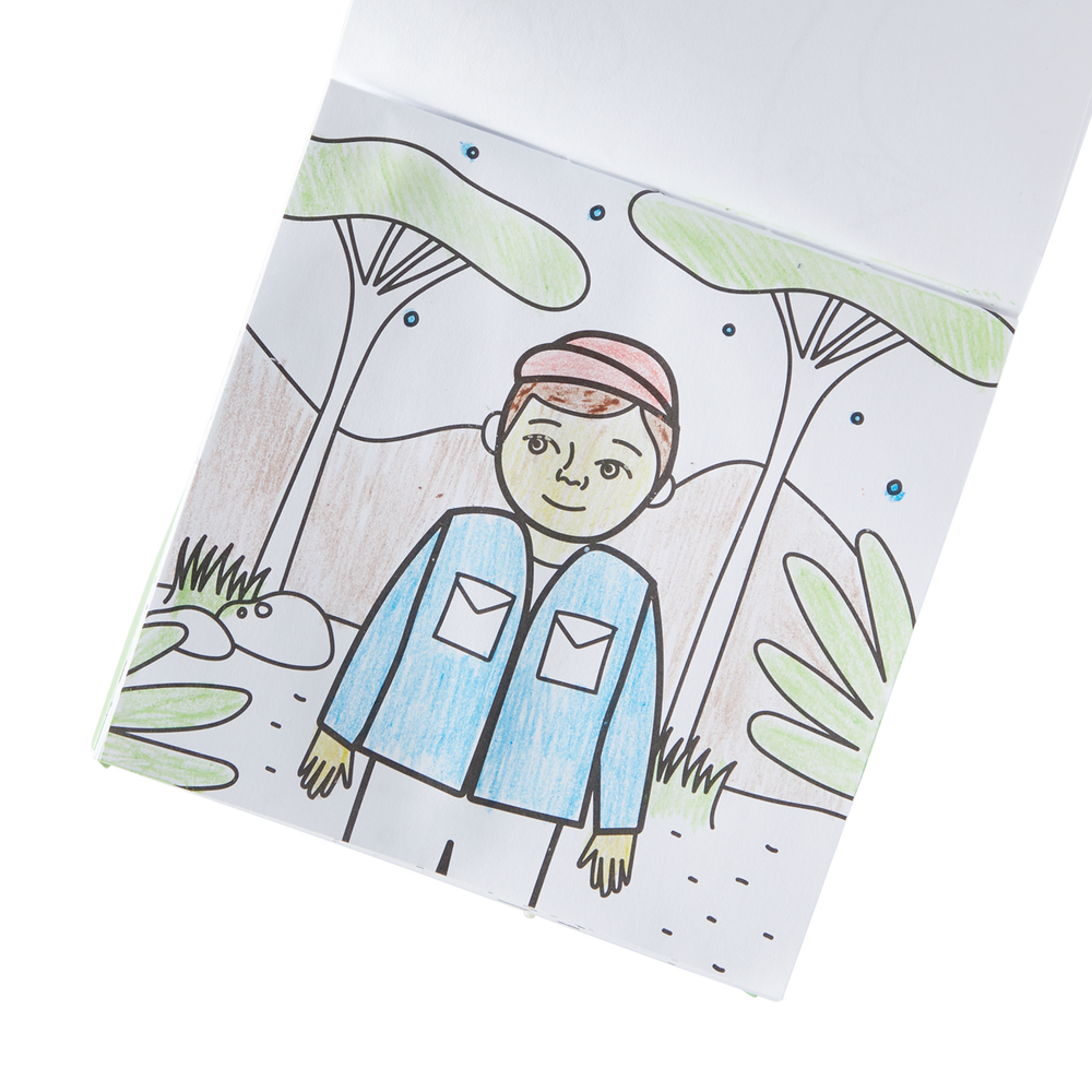 Carry Along Coloring Book and Crayon Set - On Safari - OOLY