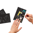 Safari Party Scratch and Scribble Mini Scratch Art Kit - OOLY