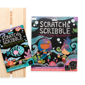 Friendly Fish Scratch and Scribble Mini Scratch Art Kit - OOLY