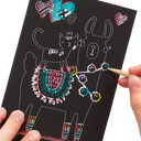 Funtastic Friends Scratch and Scribble Mini Scratch Art Kit - OOLY